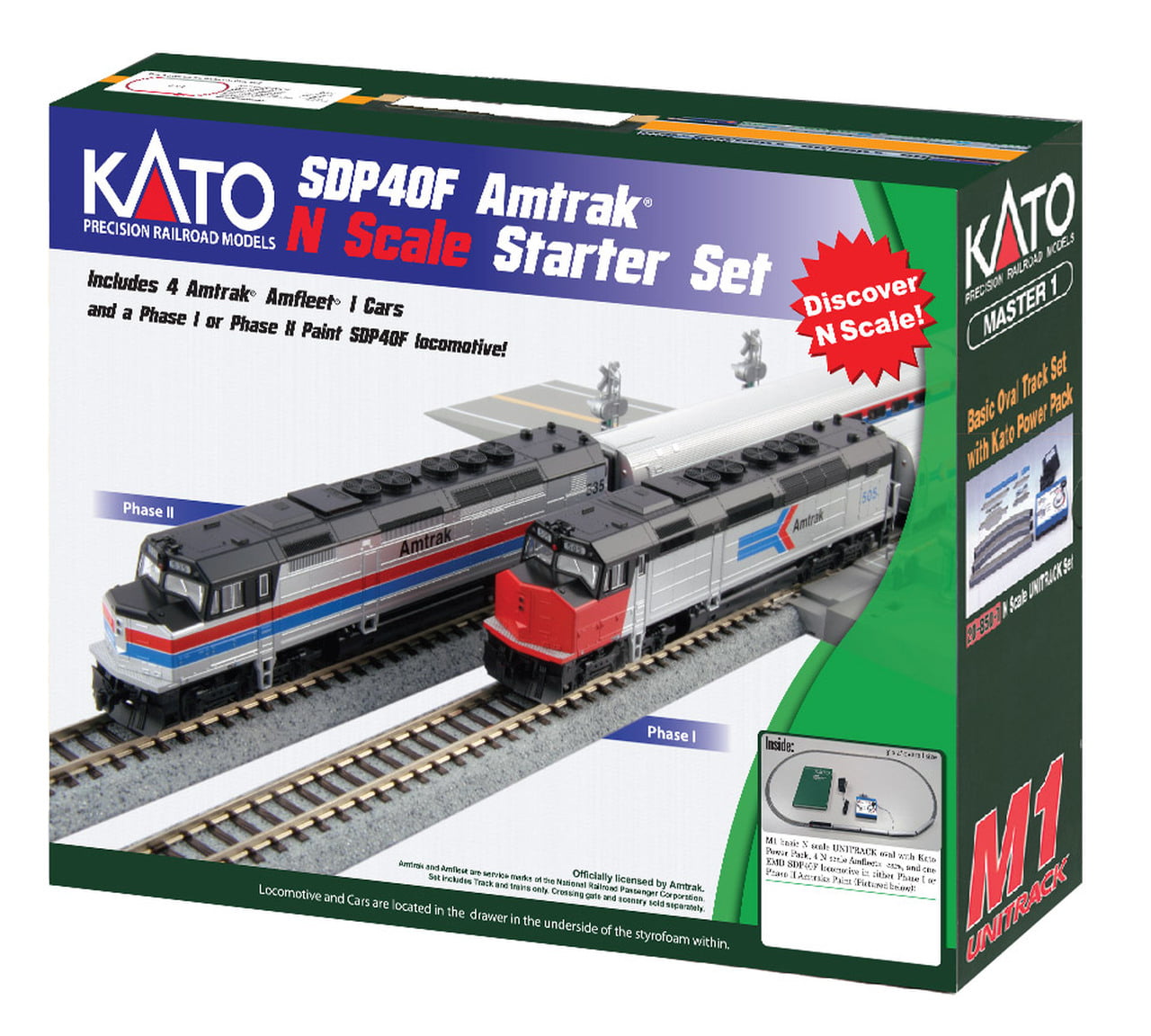 Starter Set SDP40F Amtrak - Rio Grande Modelismo