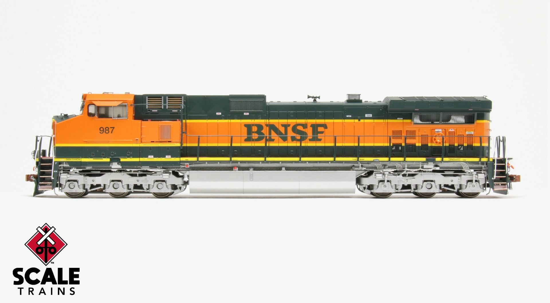 Locomotiva C44-9W BNSF Com Som e DCC - Rio Grande Modelismo