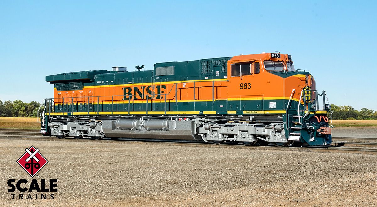 Locomotiva C44-9W BNSF Com Som e DCC - Rio Grande Modelismo