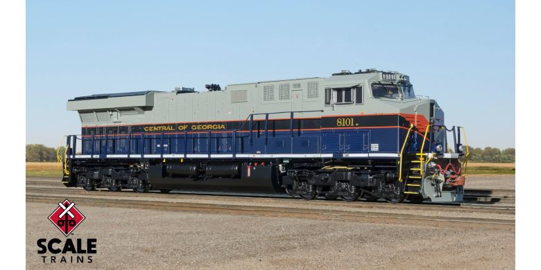 Locomotiva GE ES44AC Com Som e DCC NF - Rio Grande Modelismo